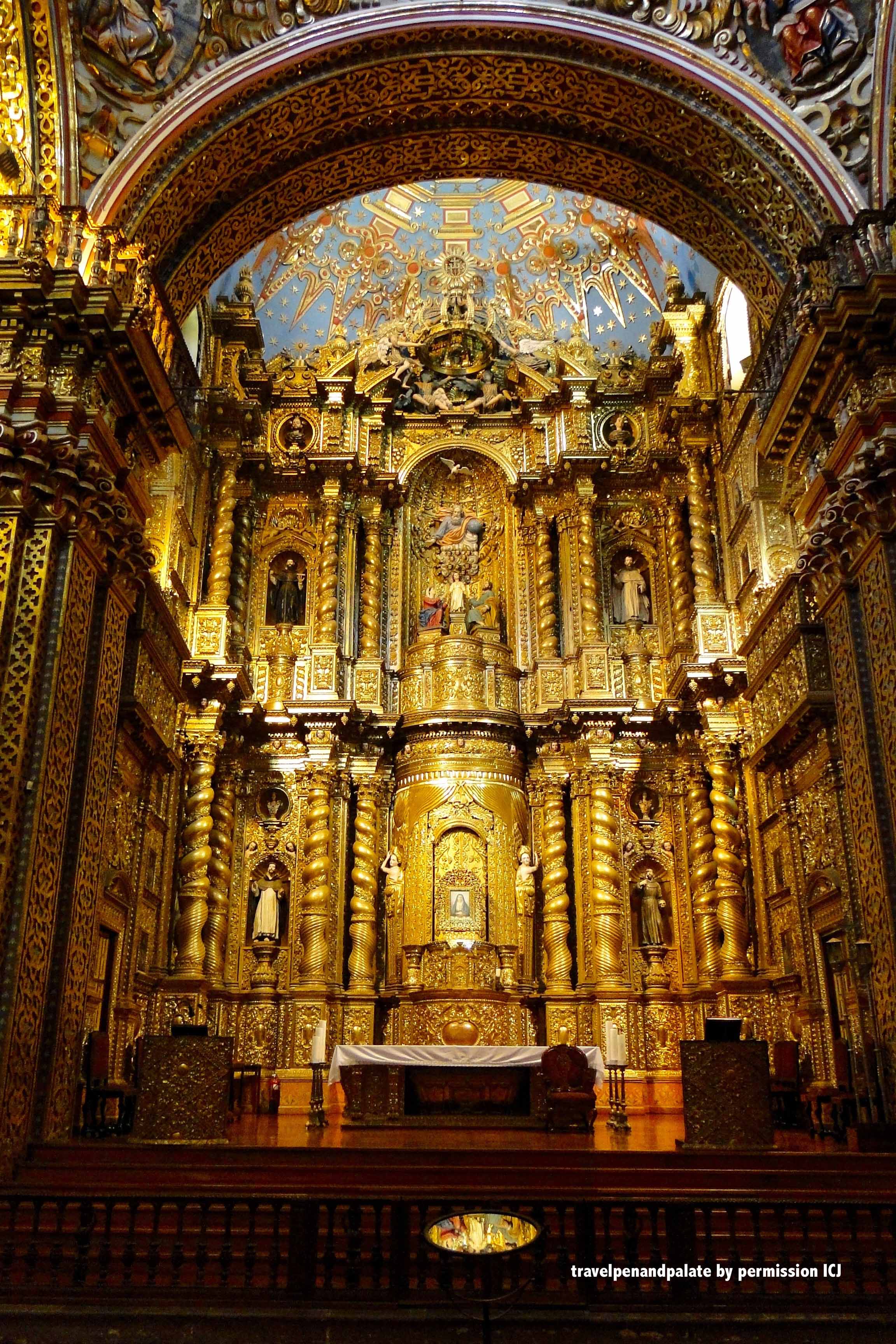 Gold, God…potatoes…in Quito, Ecuador | Travel with Pen and Palate